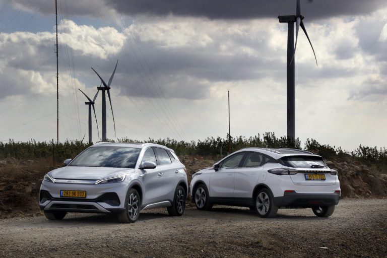 מבחן השוואתי: ג'ילי גיאומטרי C מול BYD ATTO 3 - TheCar חדשות רכב ותחבורה