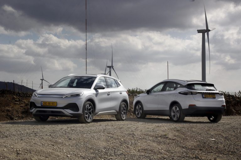 מבחן השוואתי: ג'ילי גיאומטרי C מול BYD ATTO 3 - TheCar חדשות רכב ותחבורה