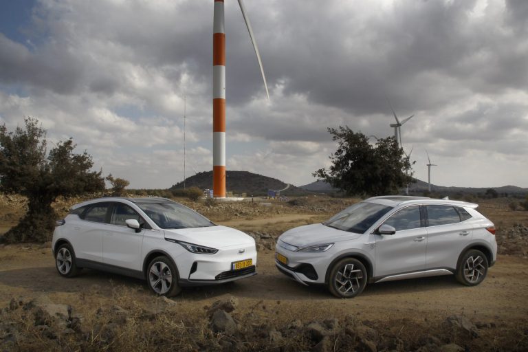 מבחן השוואתי: ג'ילי גיאומטרי C מול BYD ATTO 3 - TheCar חדשות רכב ותחבורה
