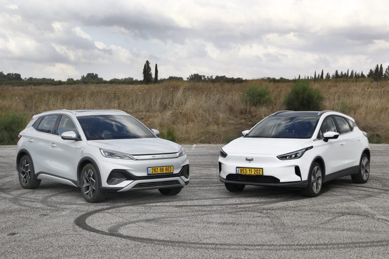 מבחן השוואתי: ג'ילי גיאומטרי C מול BYD ATTO 3 - TheCar חדשות רכב ותחבורה