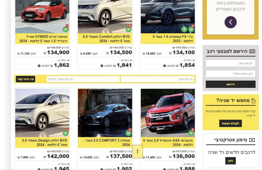 קומבינת ה-0 קילומטר חוזרת וזה אומר שחלק מיבואניות הרכב דופקות אתכם בחסות הממשלה - TheCar חדשות ...